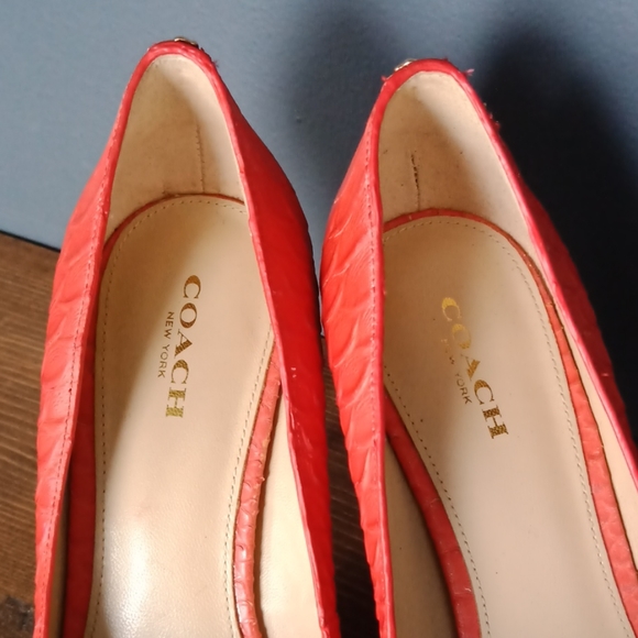 Coach | Shoes | Coach Heels | Poshmark